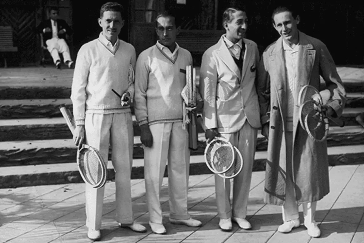 Lacoste 1930-ականների սպիտակ կոշիկներ