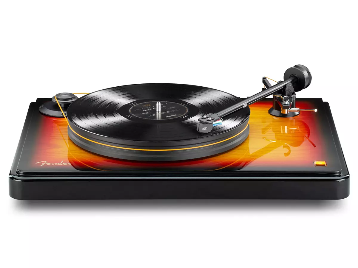 Fender turntable limited edition font rekodhi