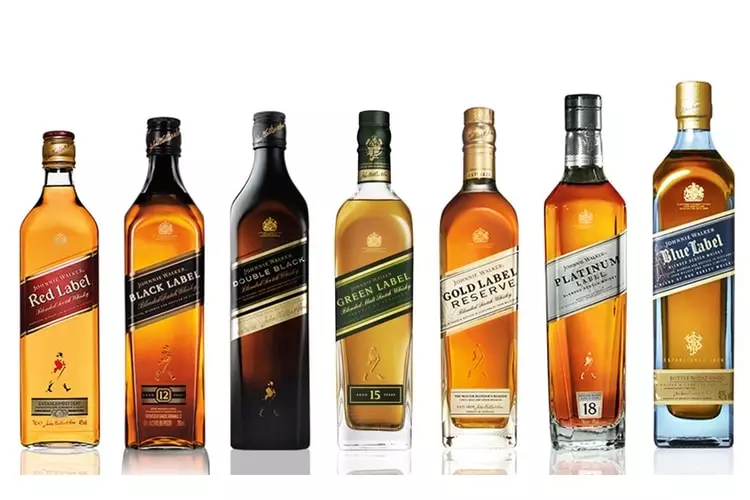 typy whisky Johnnie Walker