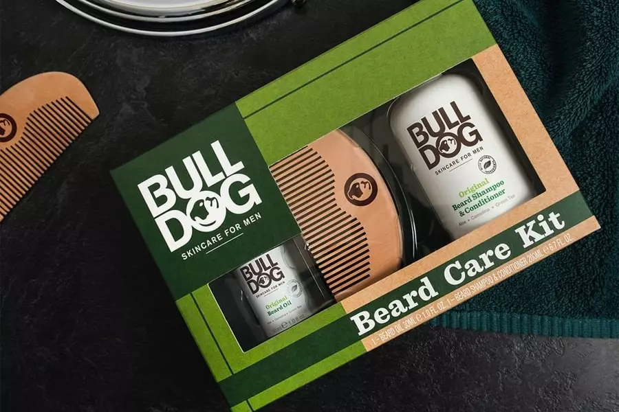 bulldog originalni set za njegu brade