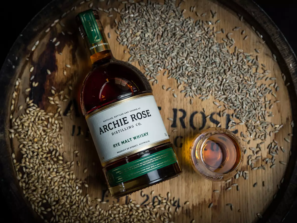 Whisky tal-malt tas-segala Archie rose