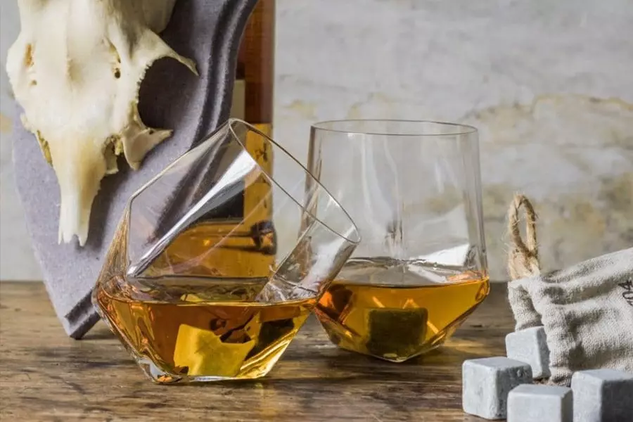 viski seneca fasetirane kristalne čaše