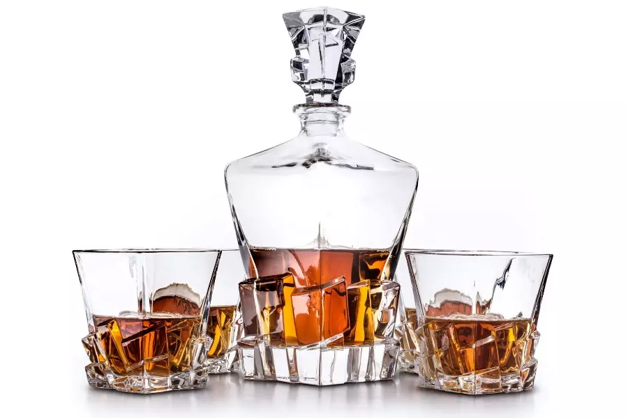 Set di decanter per whisky Van Daemon