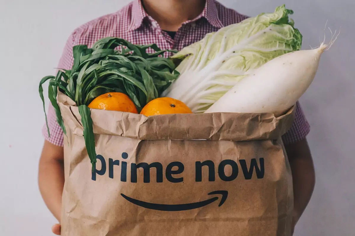 amazon prime leveringspakke for dagligvarer