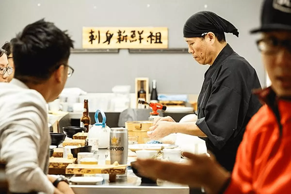 Japanese nitosi mi: sashimi shinsengumi