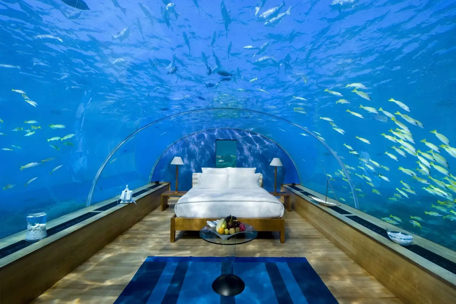 8 โรงแรมใต้น้ำที่ดีที่สุดสำหรับการพักผ่อนทางน้ำที่หรูหรา
