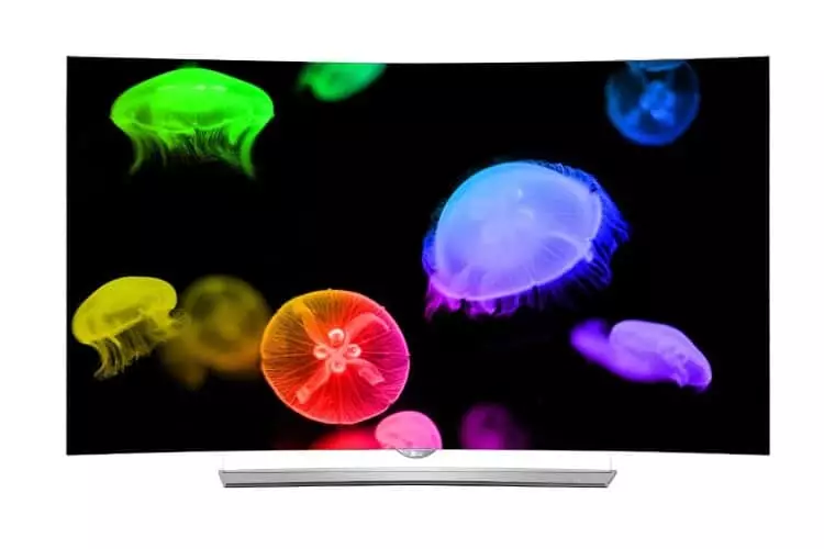 lg 4k ultra hd kavisli aqlli oled displey