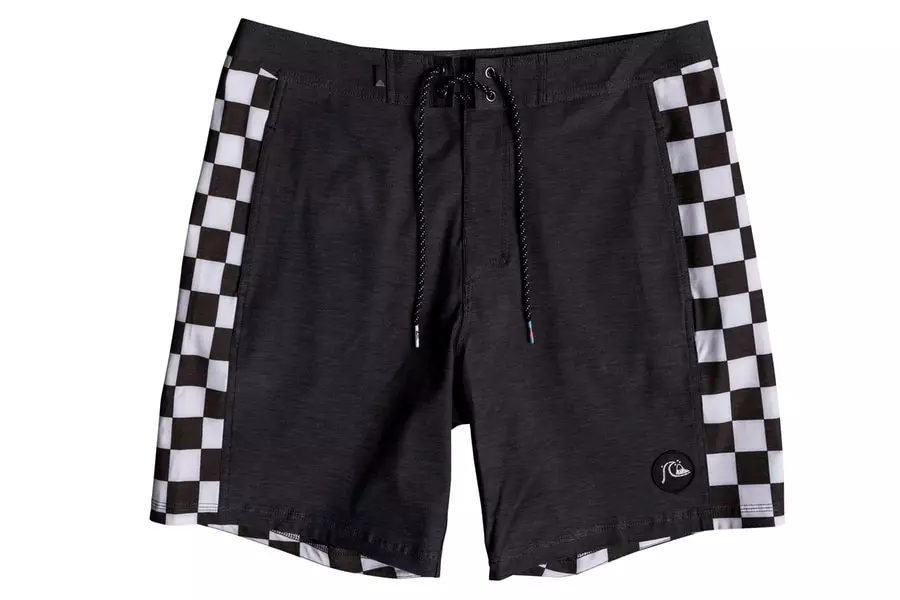 quiksilver highline boardshorts black and white