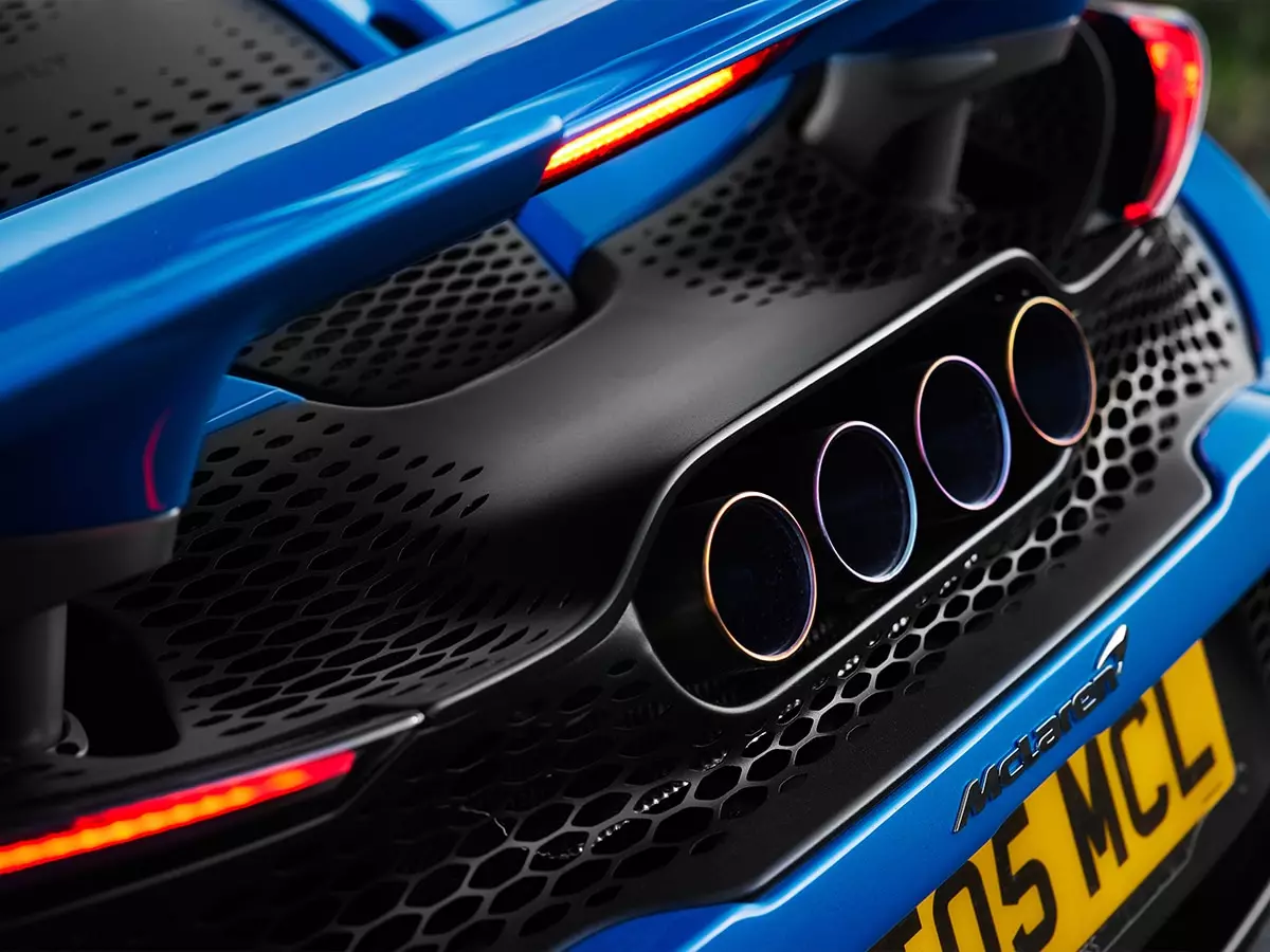 Ang mclaren 765lt spider exhaust