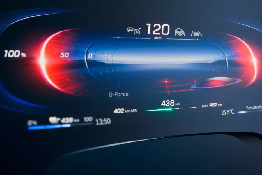 Mercedes Benz'тин MBUX Hyperscreen - бул AI иштетилген массалык OLED панели 11296_4