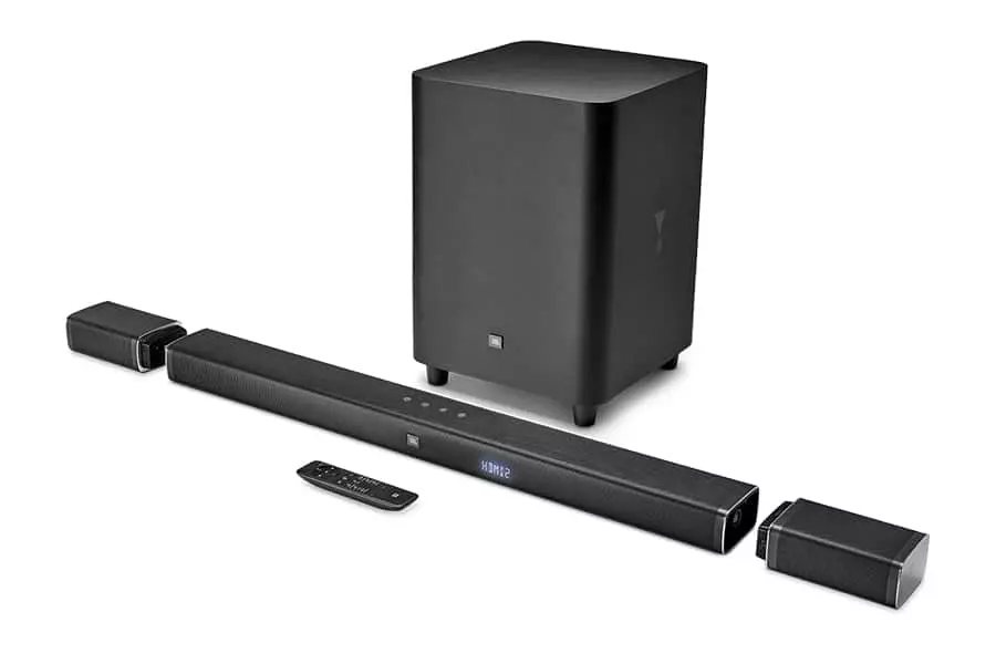 jbl sound system barbox en afstandsbediening