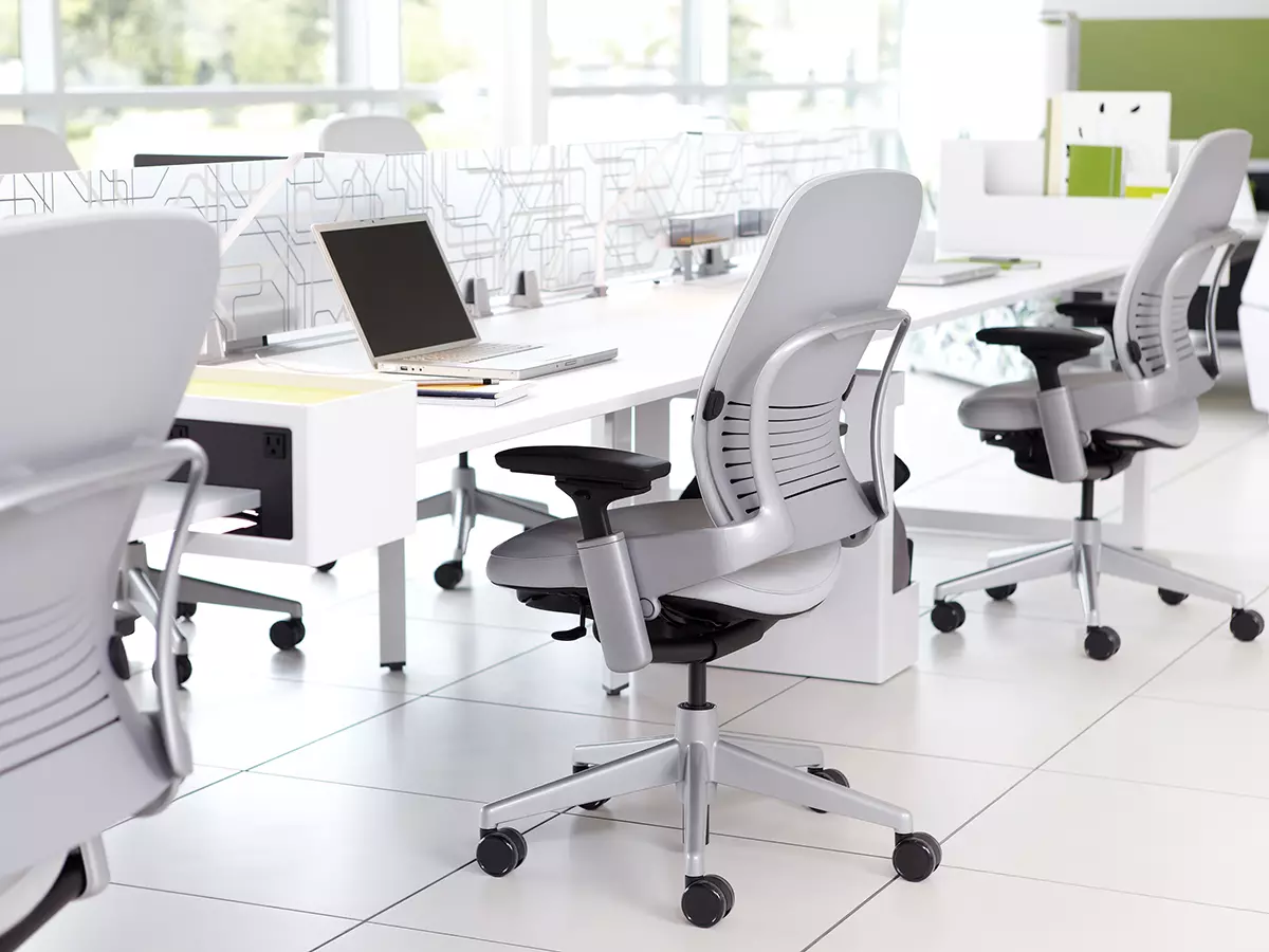 steelcase sprangen Stoff Presidence