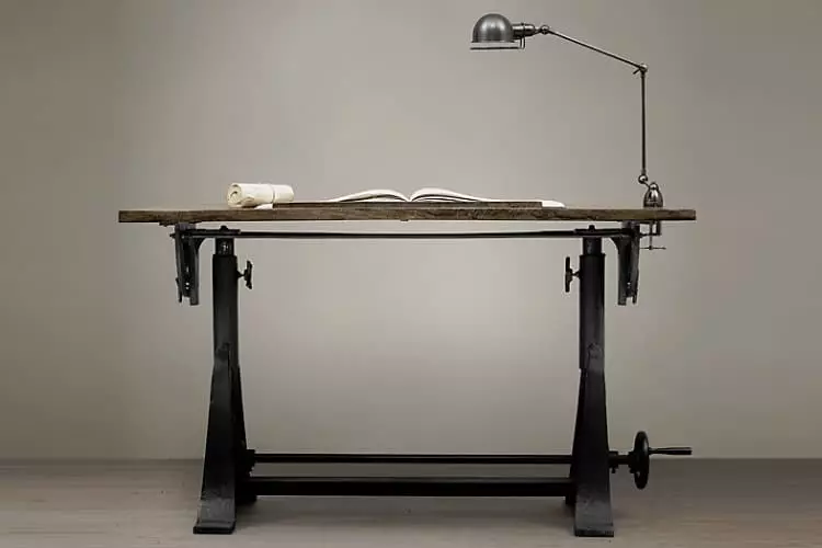 1910 अमेरिकन ट्रेसल ड्राफ्टिंग टेबल