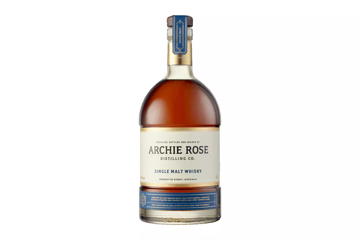 Whisky single malt Archie Rose