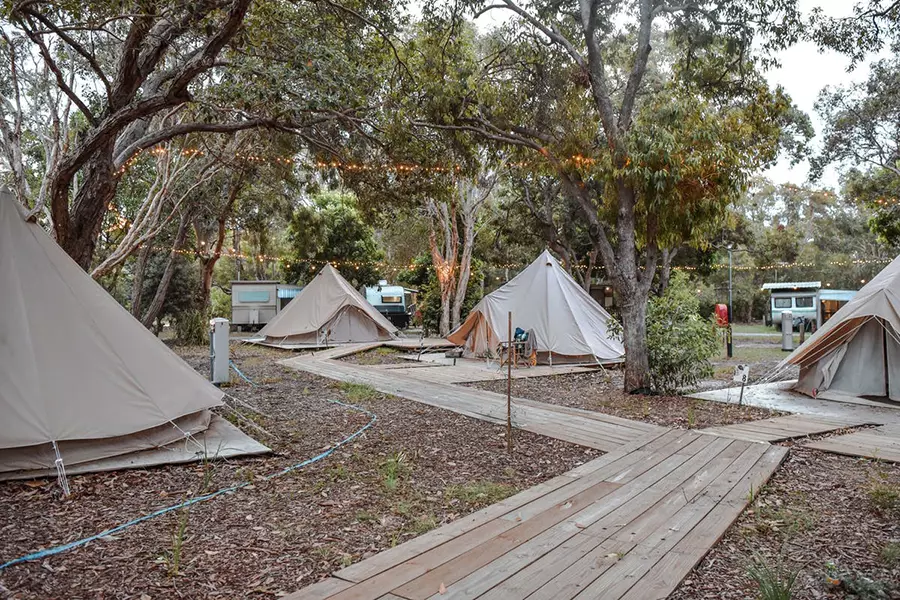 布里斯班明杰里巴露營地附近的最佳露營地