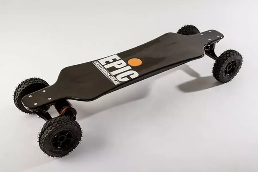 Найкращі електричні скейтборди - Racer 3200 Carbon Dual Pro+