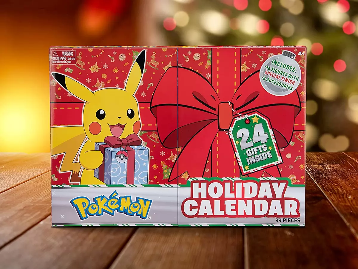 6 pokémon 24 battle figure pack 2021 adventskalender voor de feestdagen