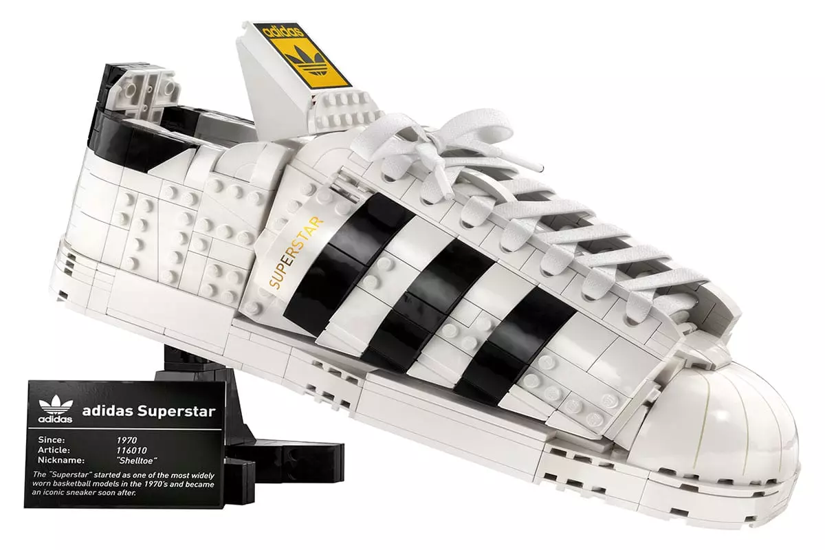 Lego adidas superestrella 2