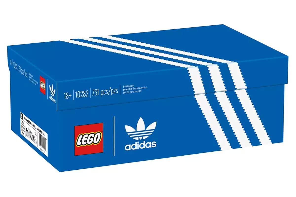 Lego adidas superestrella 1