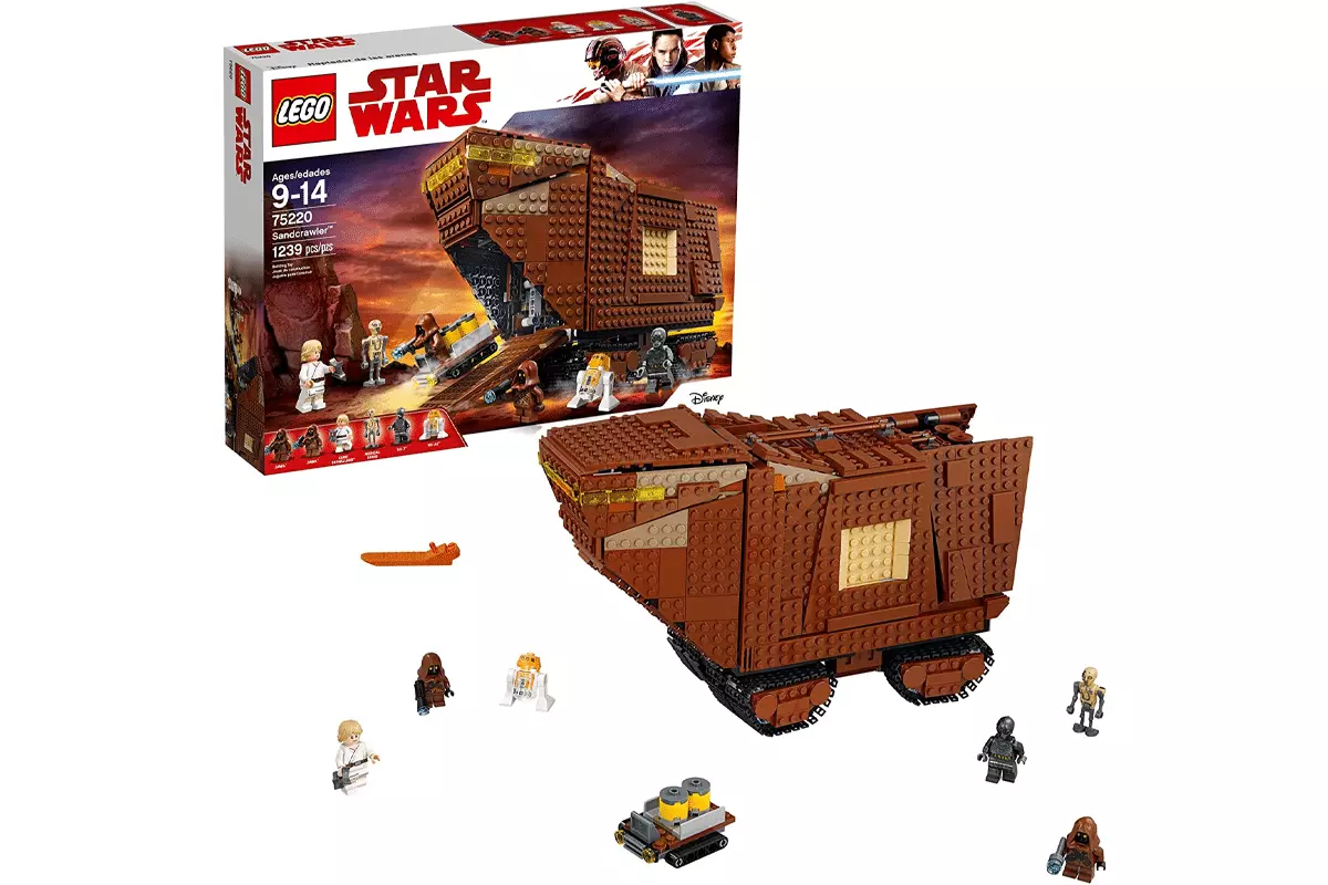 Lego star wars a new hope sandcrawler 75220 zestaw do budowania 1239 sztuk wycofanych przez producenta