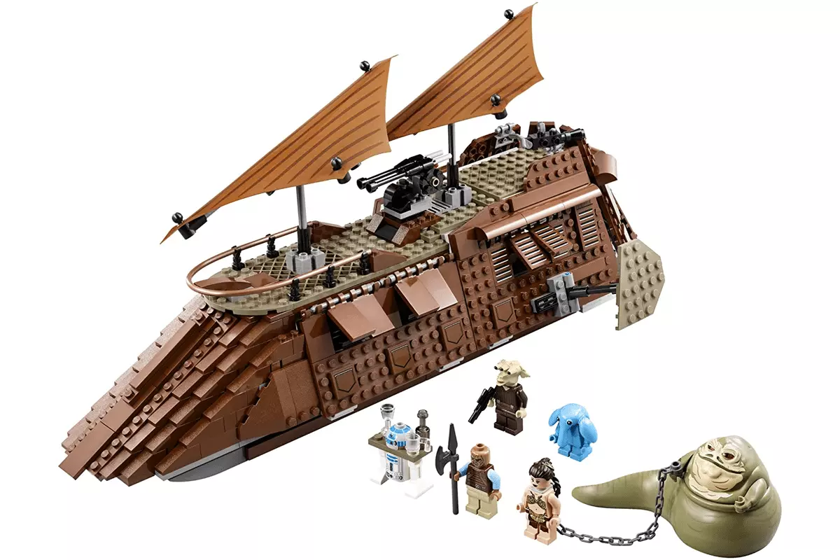 Lego star wars jabbas velero 75020 descontinuado por el fabricante