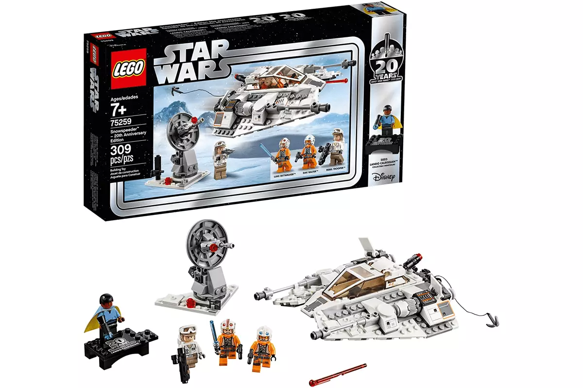Lego star wars el imperio contraataca snowspeeder – edición 20 aniversario