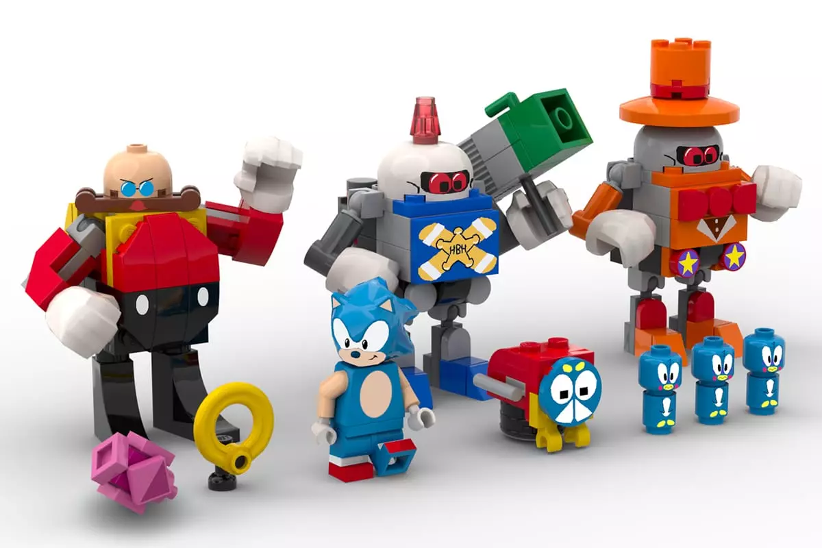 LEGO Fanek egindako Sonic Mania multzoa errealitate bihurtzen ari da 1423_1