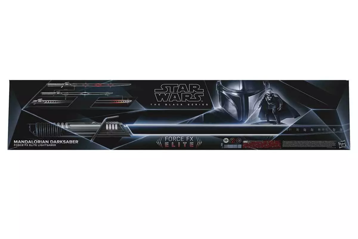 Caja Mandalorian Darksaber de Star Wars The Black Series