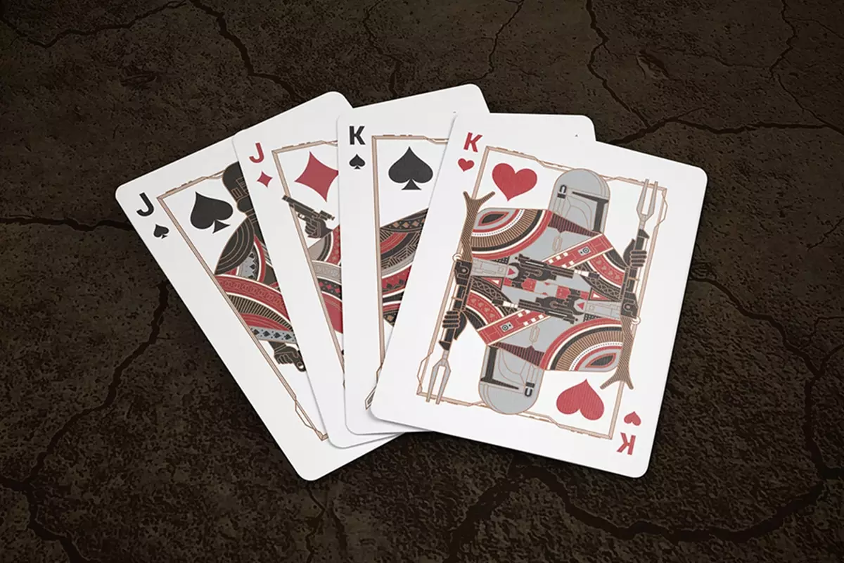 Mandaloriańskie karty do gry Król Jack