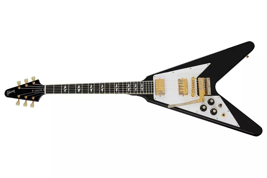 Gibson Recreates Classic Jimi Hendrix Guitars flying v le letšehali