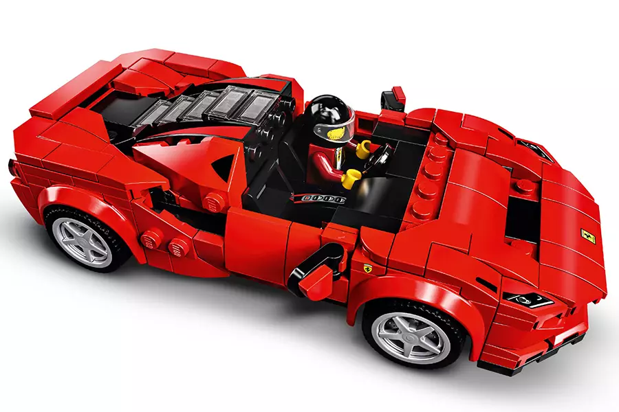 Jagorar Kyautar Kirismeti Toys LEGO Ferrari F8 Tributo