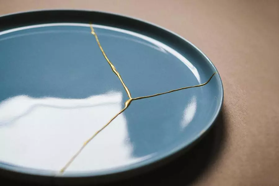 DIY Kintsugi Kit Vodič za božićne darove za nju