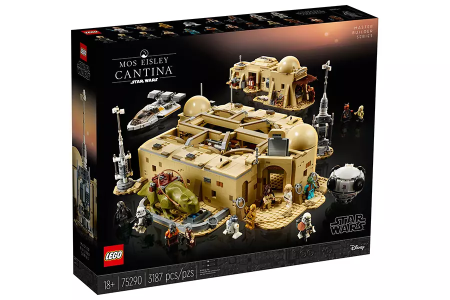 Kotak Lego x Starwars Mos Eisley Cantina