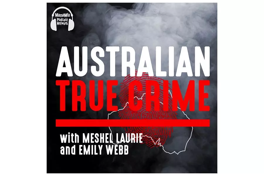 Australische true crime podcast-cover
