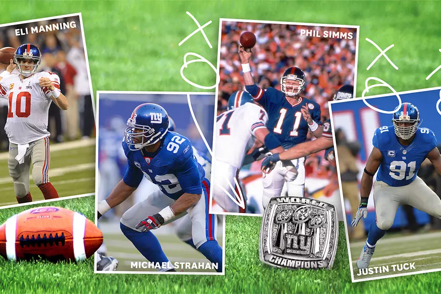 WIN: เล่นฟุตบอลกับทีม New York Giants และทำคะแนน Super Bowl Ring 1497_2