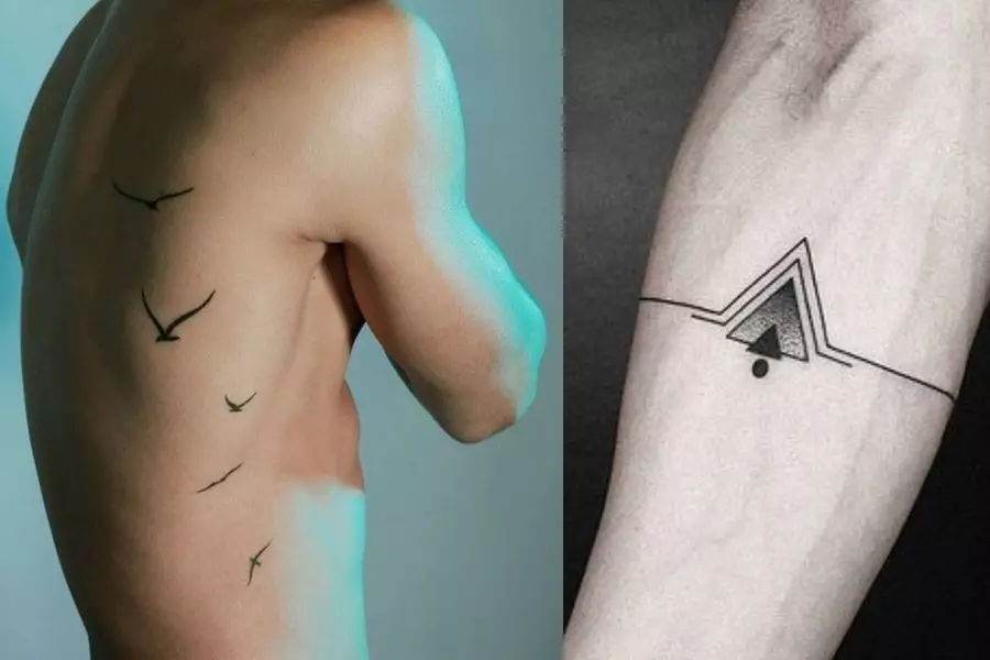 50+ μινιμαλιστικές ιδέες τατουάζ που αποδεικνύουν ότι το λιγότερο είναι περισσότερο 1582_35