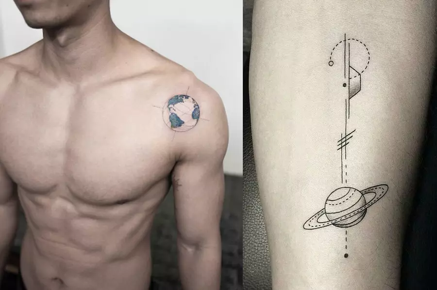 Más de 50 ideas de tatuajes minimalistas que demuestran que menos es más 1582_40