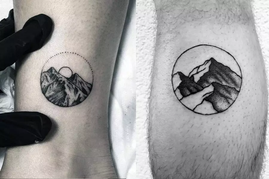 tatuagem minimalista para homens