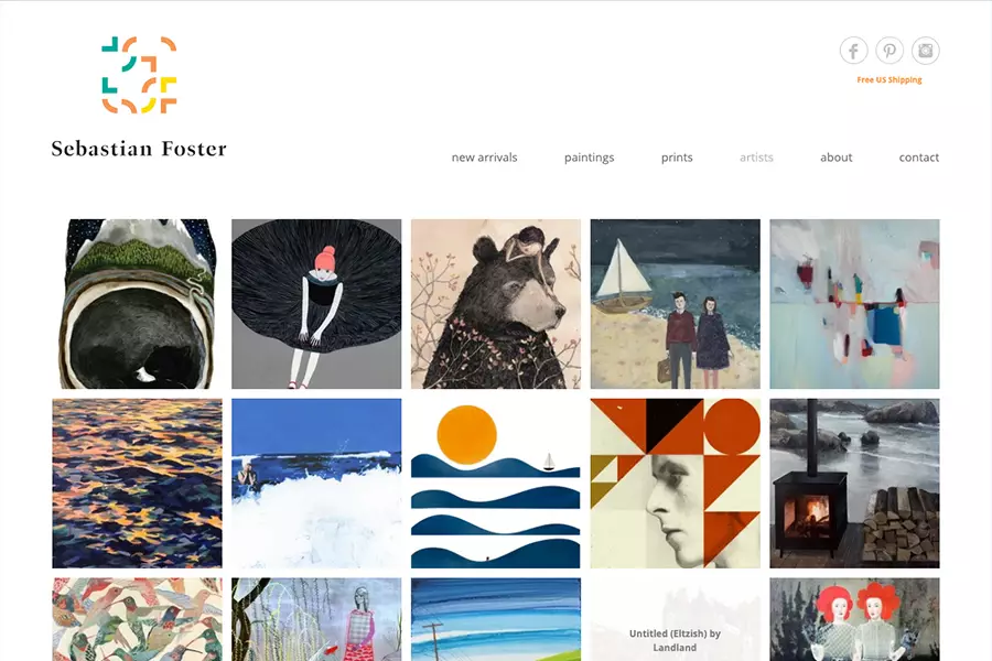 Achat d'art en ligne - sebastian Foster