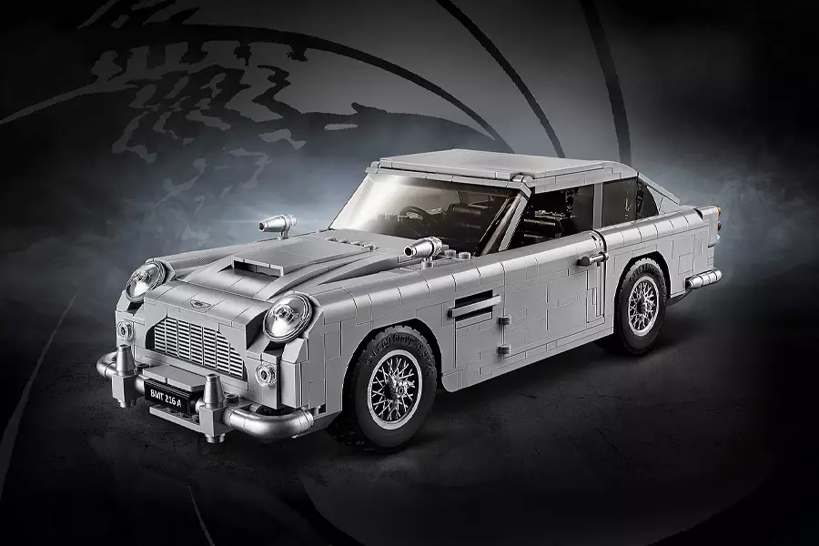 Seti Bora za Lego kwa Watu Wazima - Mtaalamu wa Kutengeneza Lego James Bond Aston Martin DB5 10262