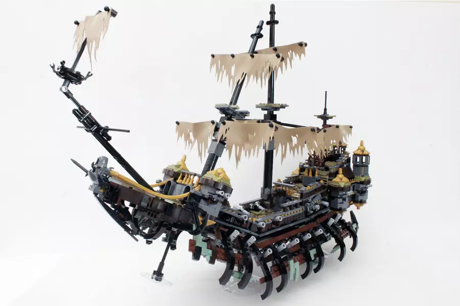 Mellores conxuntos de Lego para adultos - Piratas do Caribe Silent Mary 71042