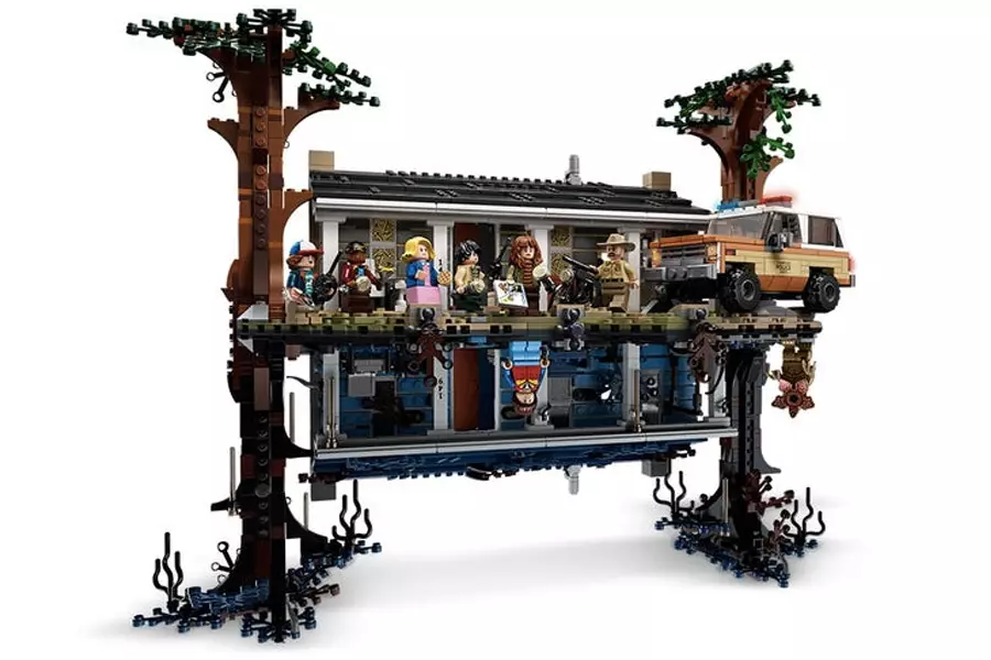 Mellores conxuntos de Lego para adultos - LEGO Stranger Things The Upside Down Byers House