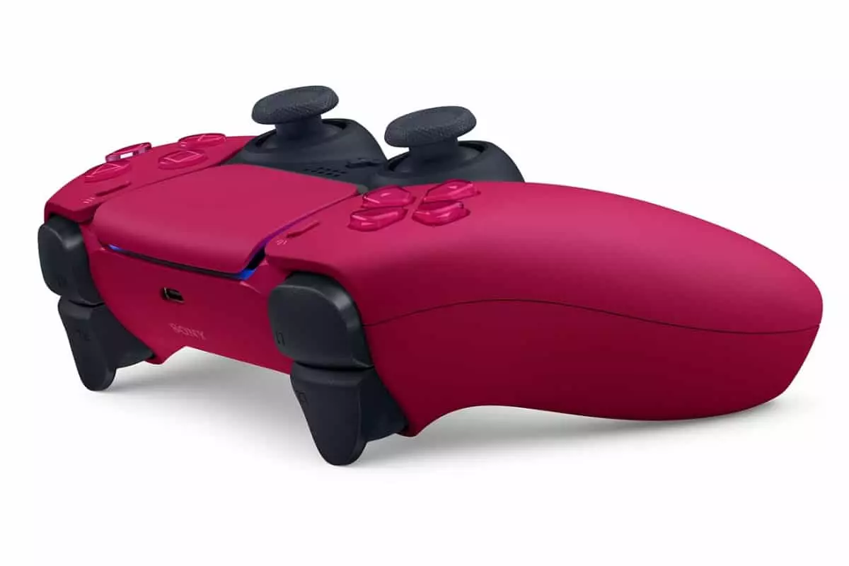 Controle 2 do PlayStation 5 vermelho cósmico