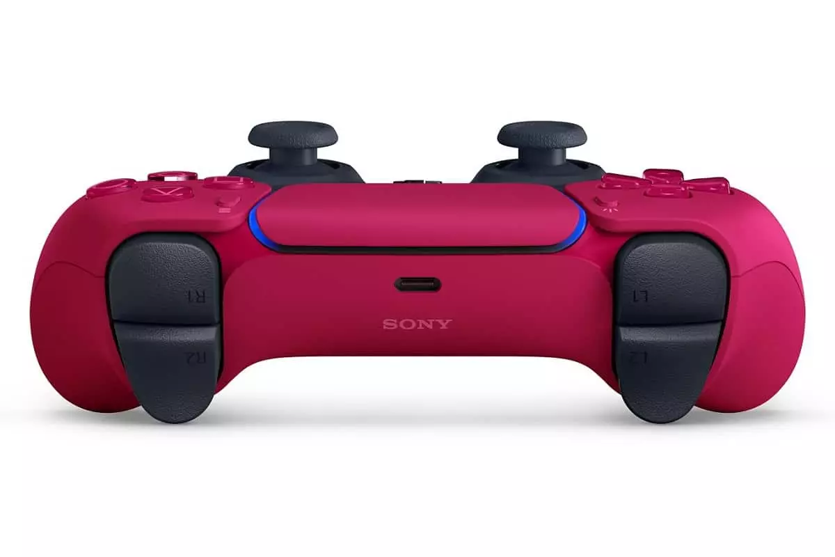 Cosmic red playstation 5 controller 3