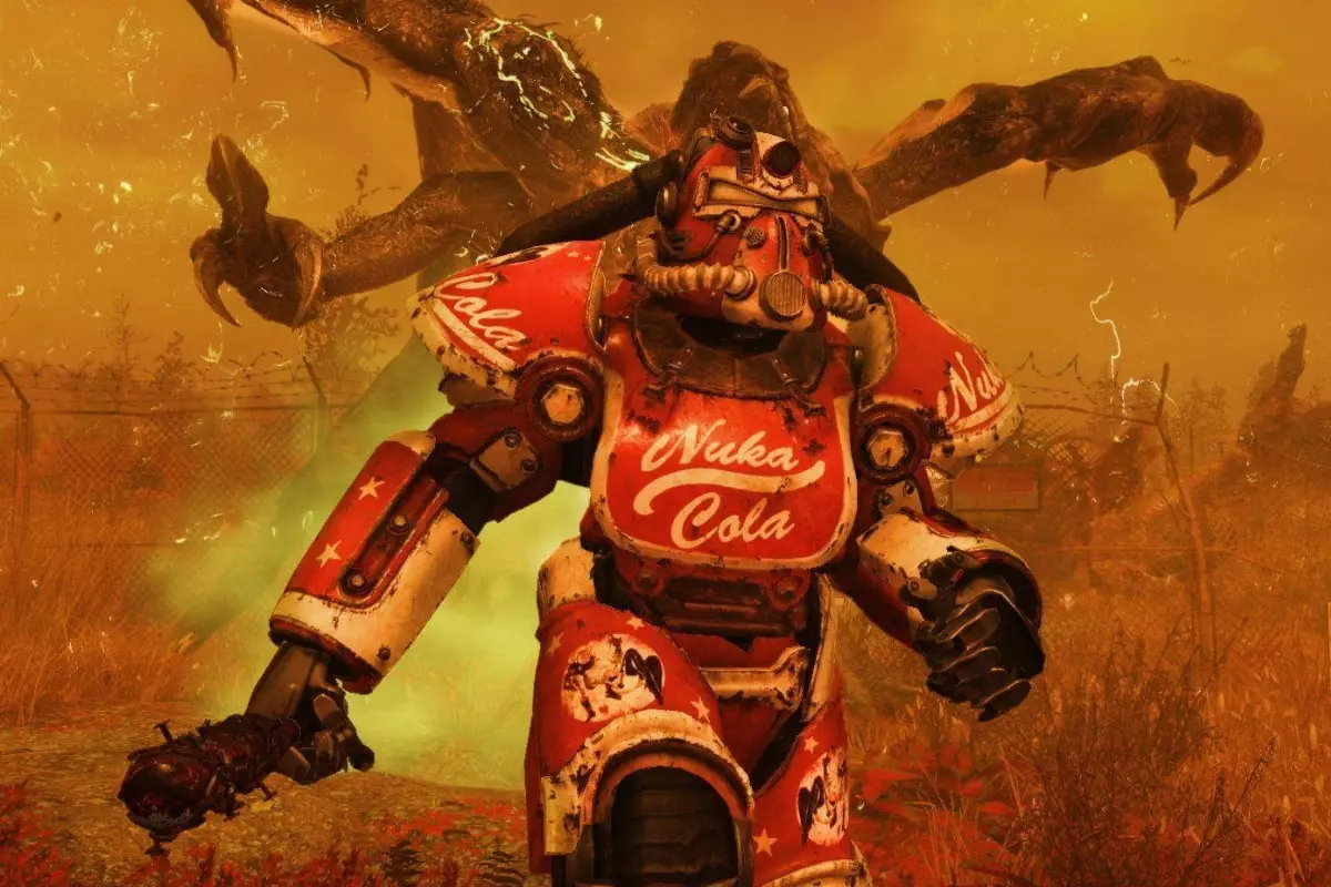 Fallout 76 nuka cola pantser