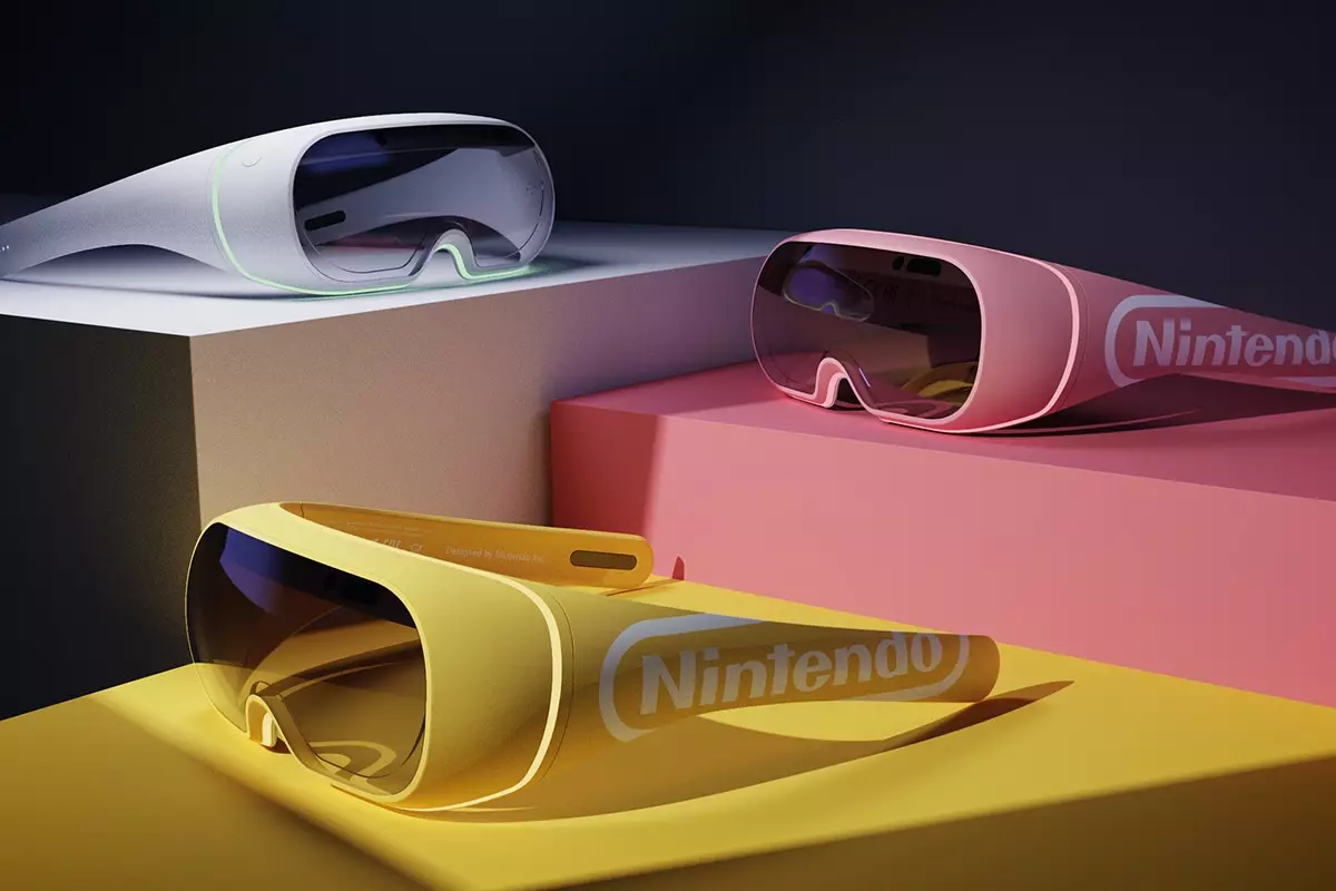 Nintendo Switch ar očala 4