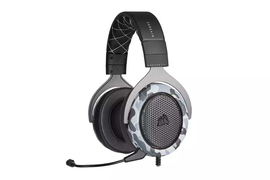 Li-headsets tse Molemohali tsa Papali - corsair hs60 haptic