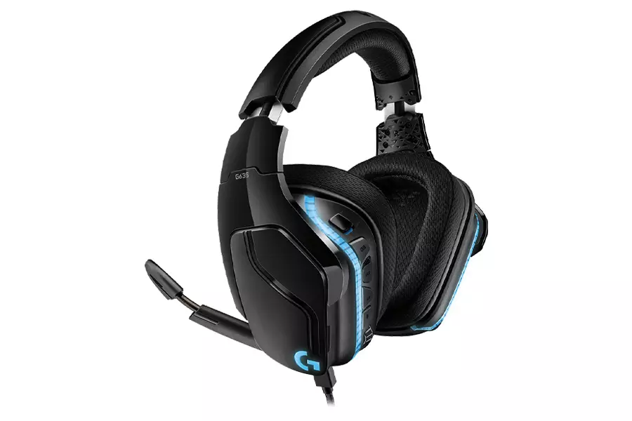 Li-headphone tse Molemohali tsa Lipapali - Logitech G635 7.1 Lightsync Gaming Headset