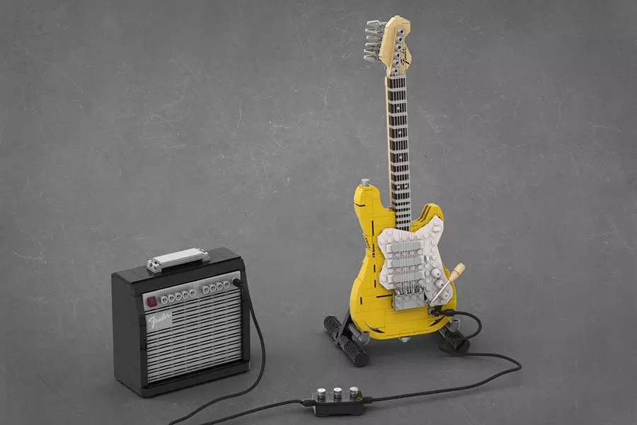 Lego Stratocaster-Gitarre