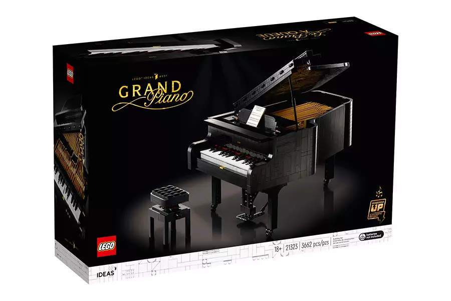 Pianoforte a coda LEGO Ideas 6